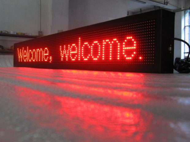 LED Scrolling Screen sign – Aflax Design